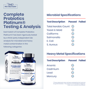 1MD Nutrition Complete Probiotics Platinum®