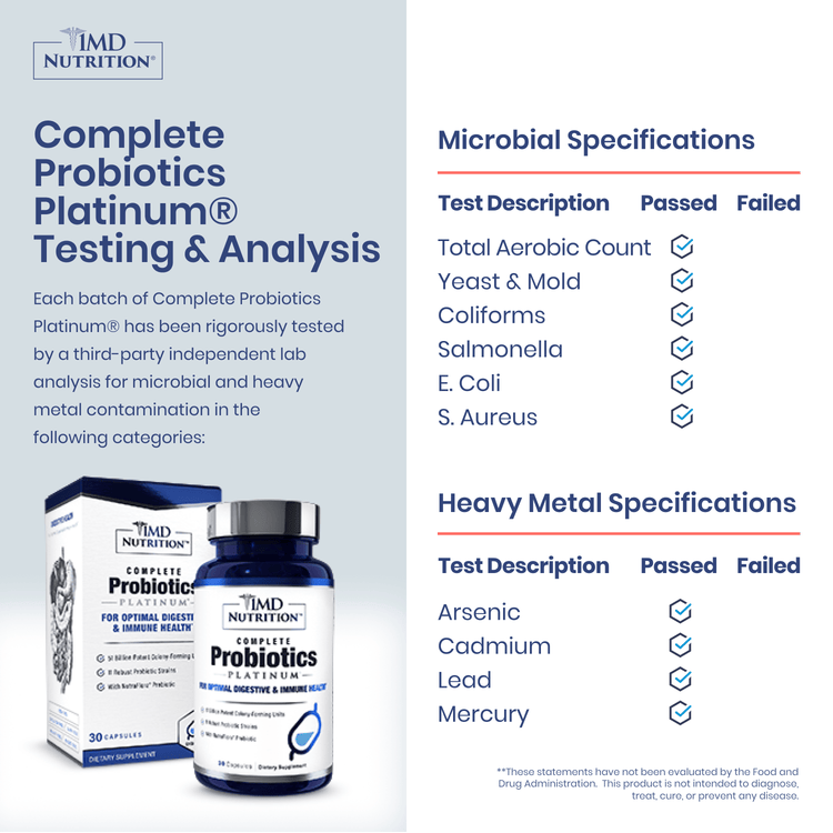 1MD Nutrition Complete Probiotics Platinum®