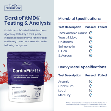 CardioFitMD - Daily All-In-One Superfood Drink – 1MD Nutrition