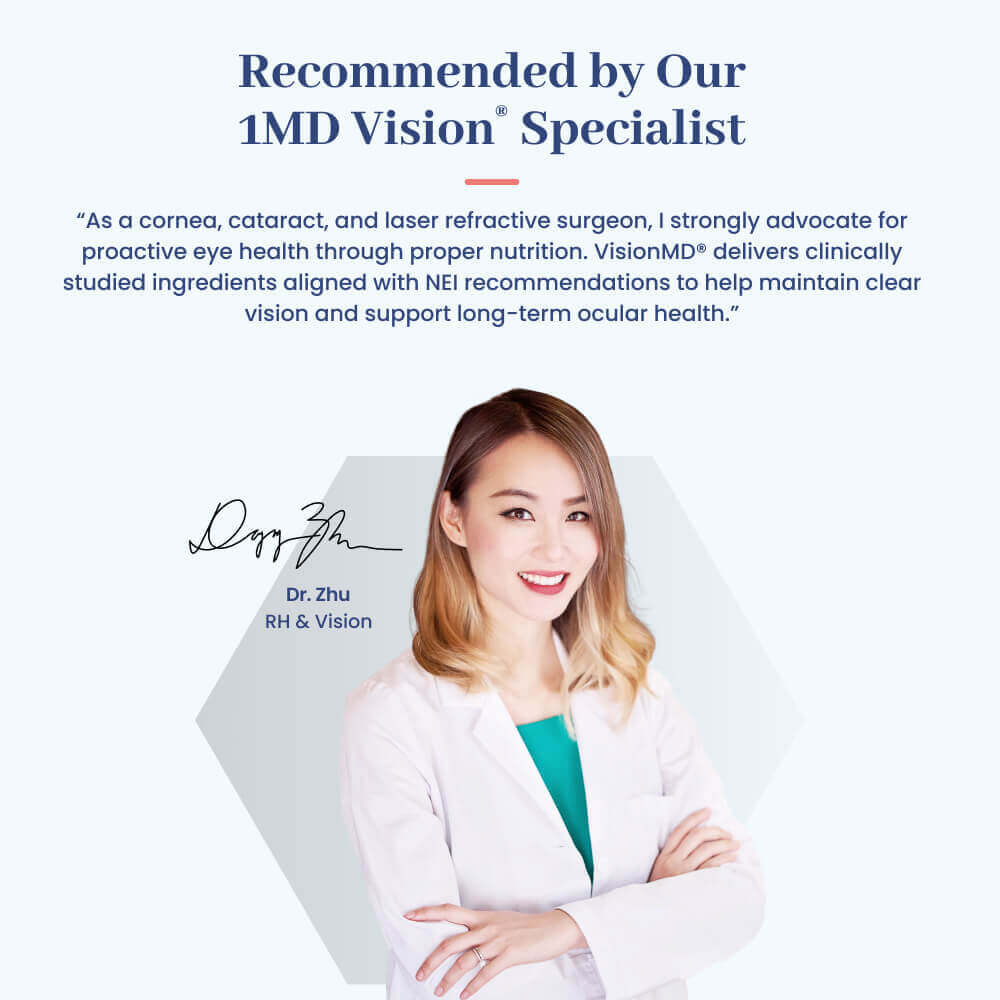 VisionMD® - Complete Vision + Eye Support – 1MD Nutrition