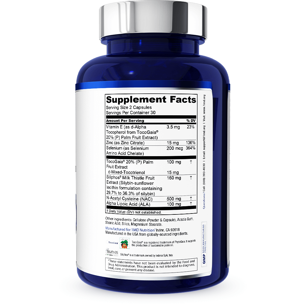 1MD LiverMD - Supports Healthy Liver Function + Detox – 1MD Nutrition